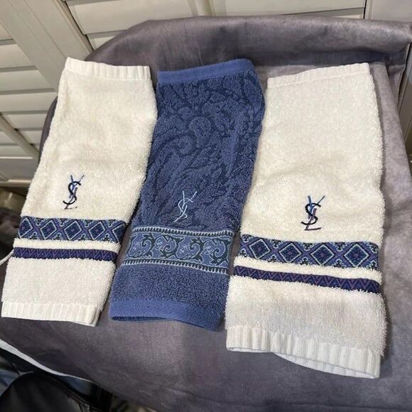 Yves Saint Laurent | Bath | Yves Saint Laurent Ysl Towel 3 Nwot | Poshmark